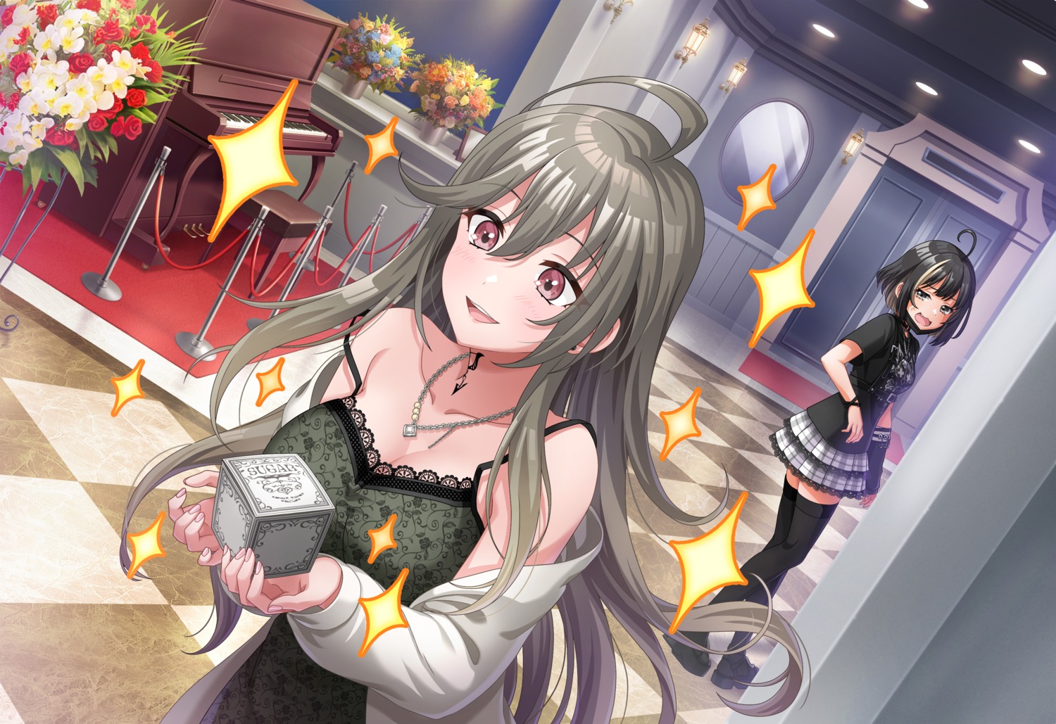 d4dj azai eimi date-chan dress no bra tagme thighhighs | #1191751 | yande.re